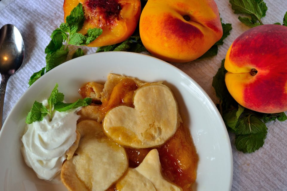 Easy Peach Cobbler - Coop Can Cook